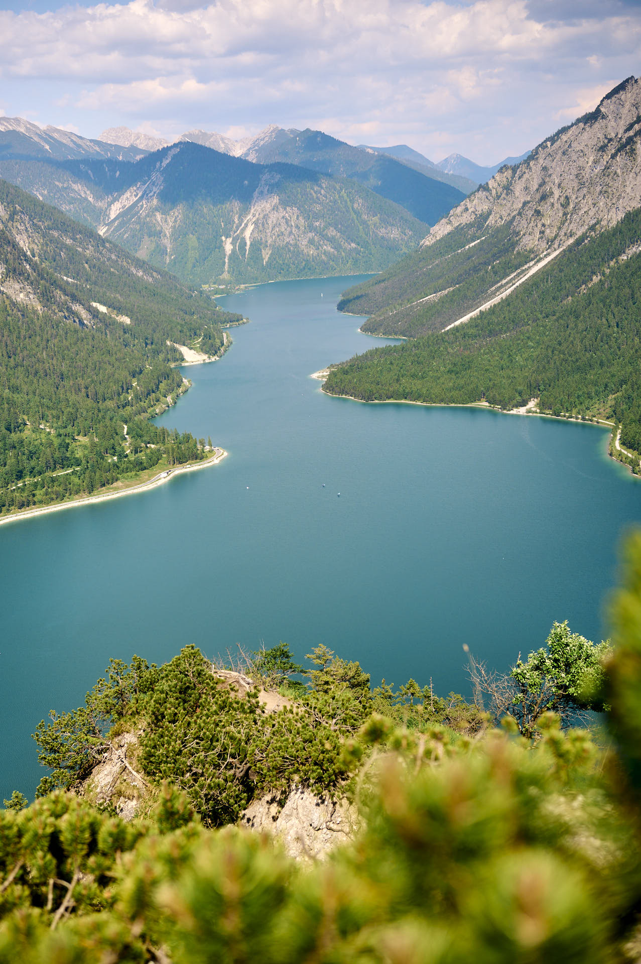 Aussicht über den Plansee. – HOME of TRAVEL