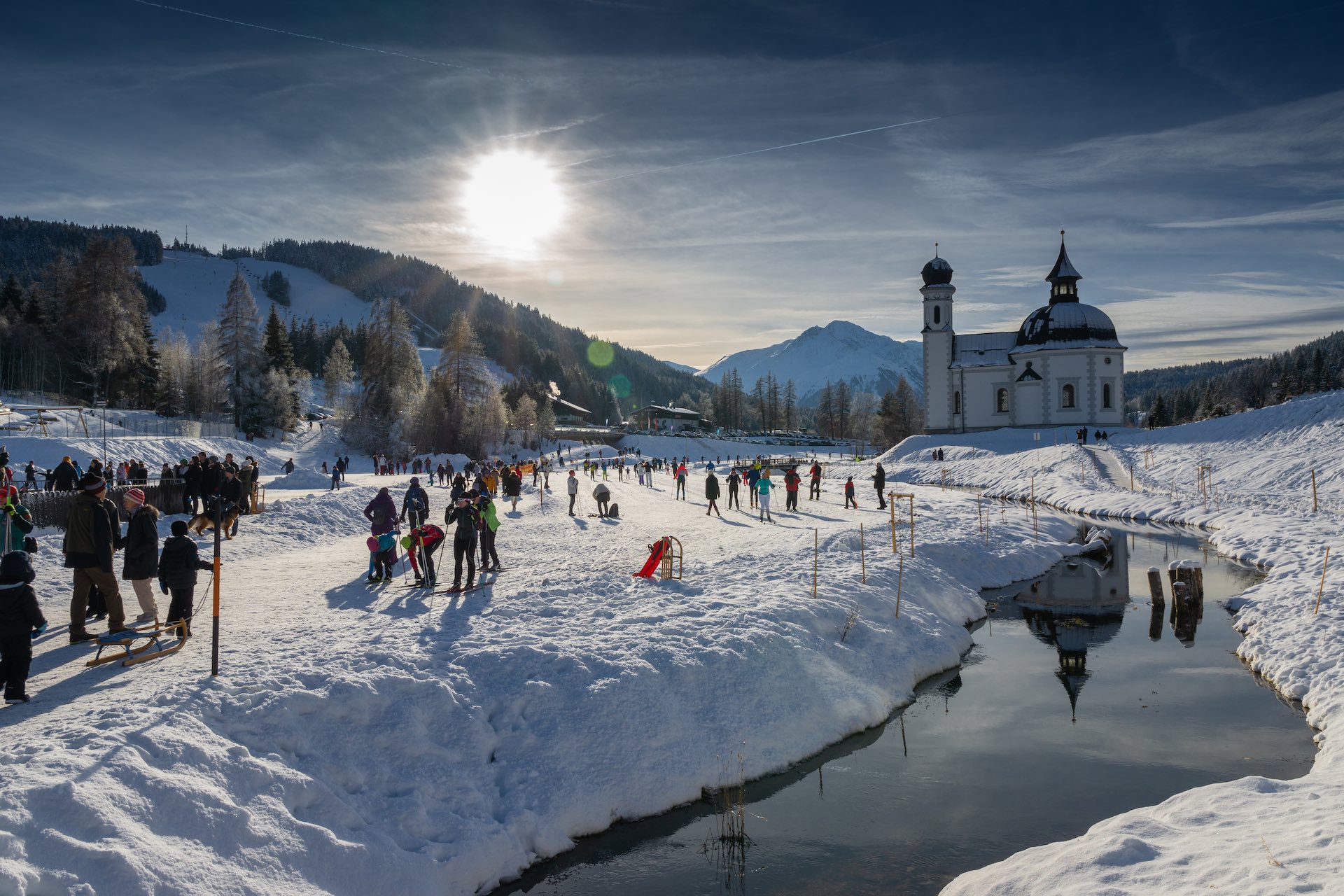 Seefeld in Tirol mit Seekirchl – HOME of TRAVEL