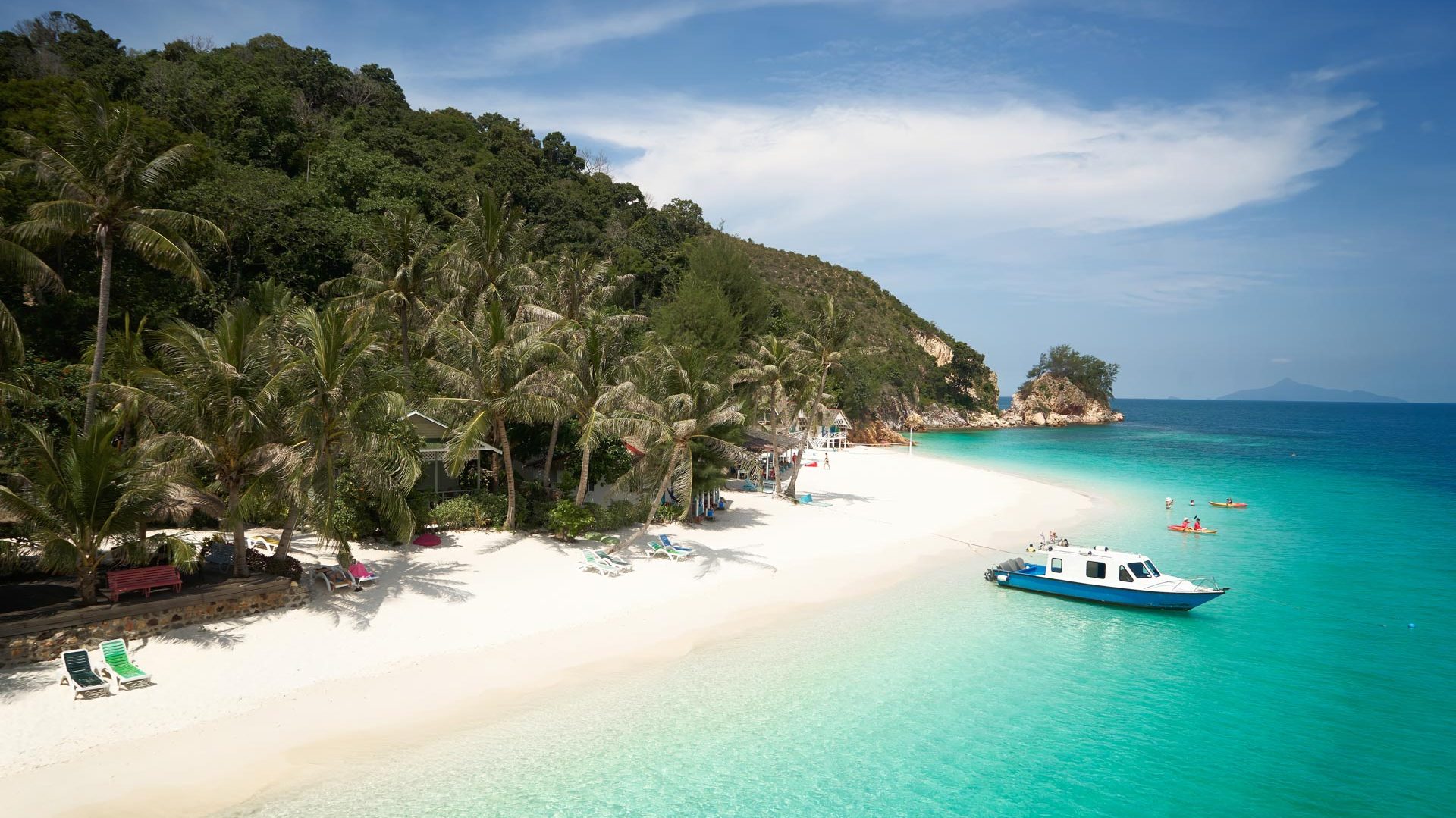 Sandstrand auf Rawa Island, Malaysia – HOME of TRAVEL