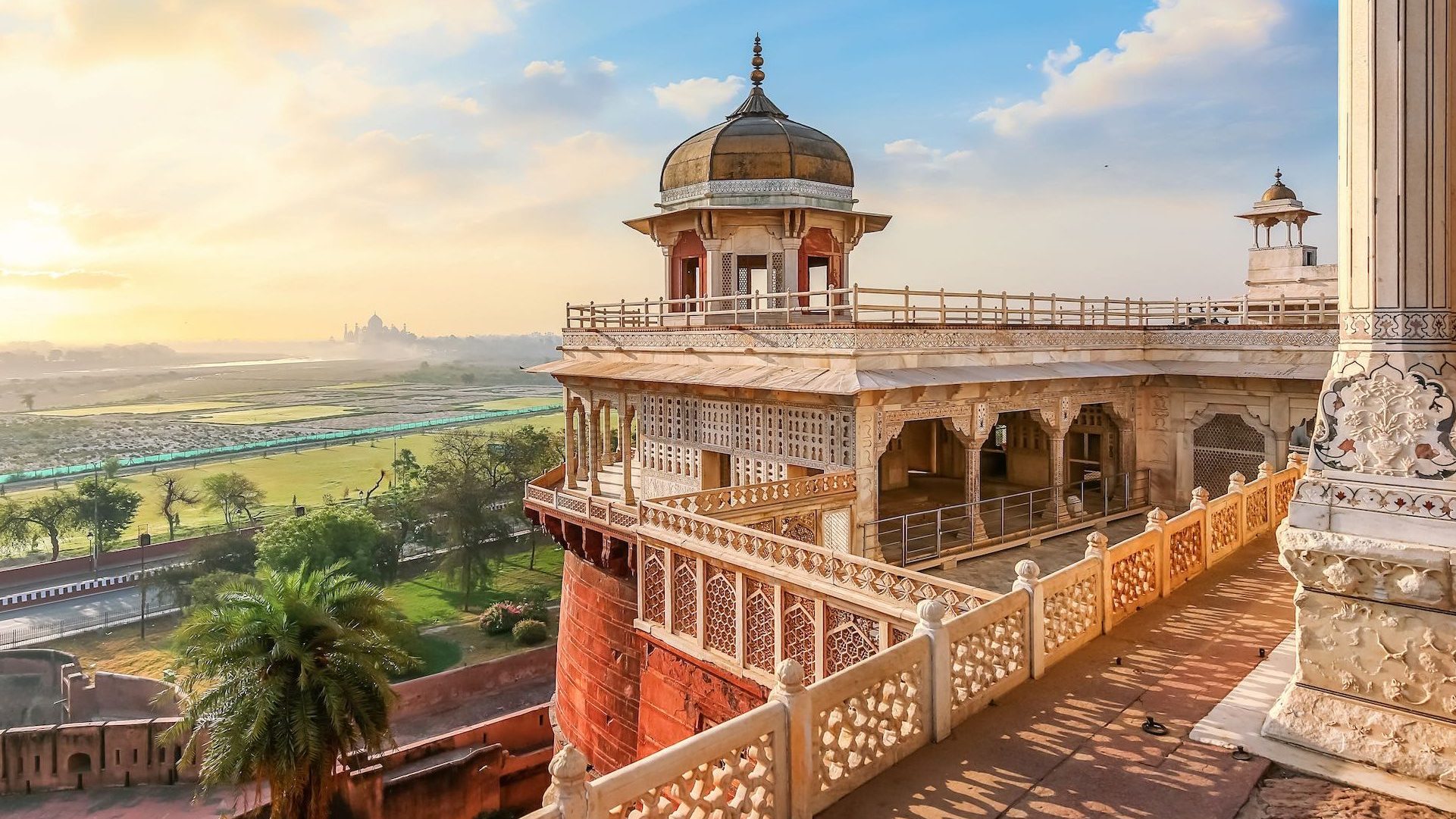 Rotes Fort Agra, Indien – HOME of TRAVEL