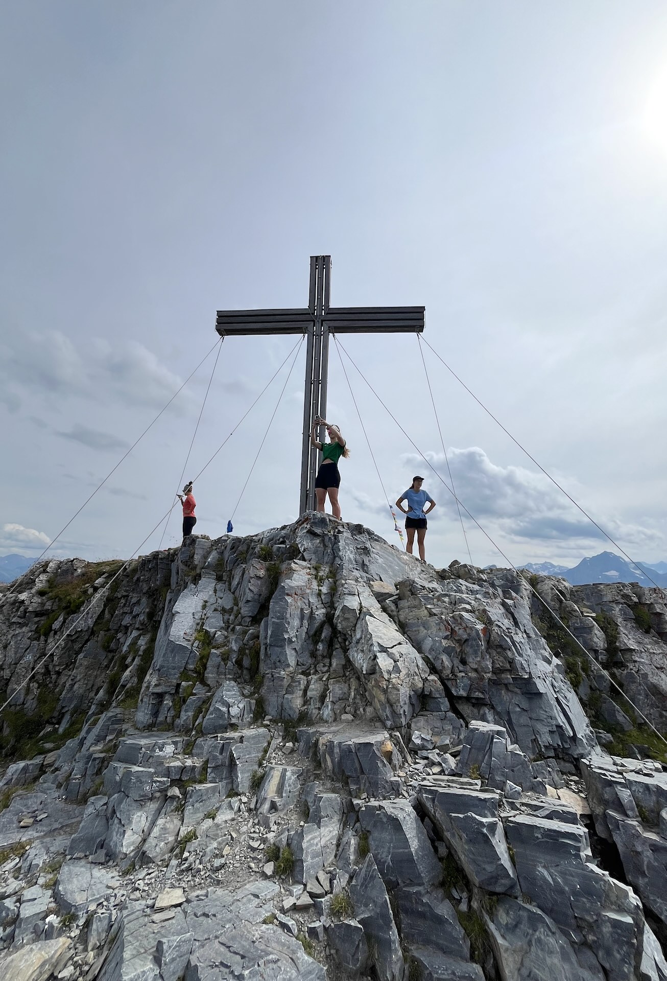 Gipfelkreuz Serles,Serles, Innsbruck, Stirol, Stubaital, Aussicht ...