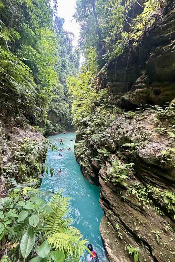 Canyoning bei den Kawasan Falls auf Cebu: Adrenalin pur